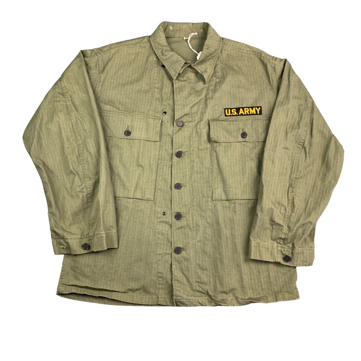 Made In Usa × Usmc × Vintage Vintage 1940s USMC HBT Field Jacket Size ...