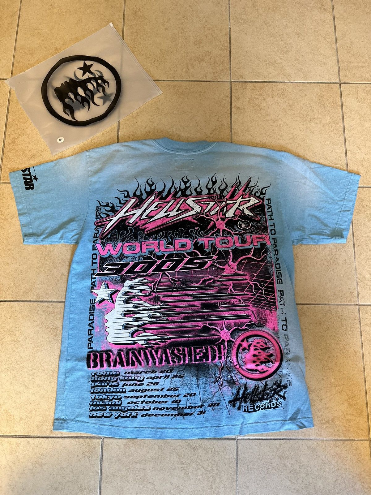 HELLSTAR Neuron Tour T-Shirt | Grailed