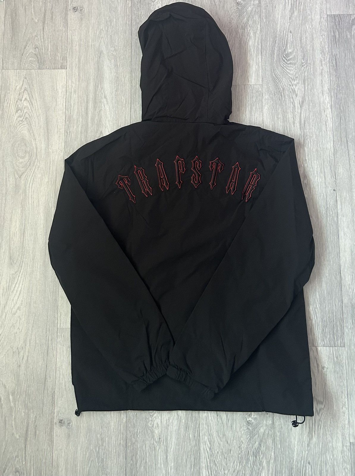 Trapstar London Trapstar Irongate T Windbreaker - Black/Red | Grailed
