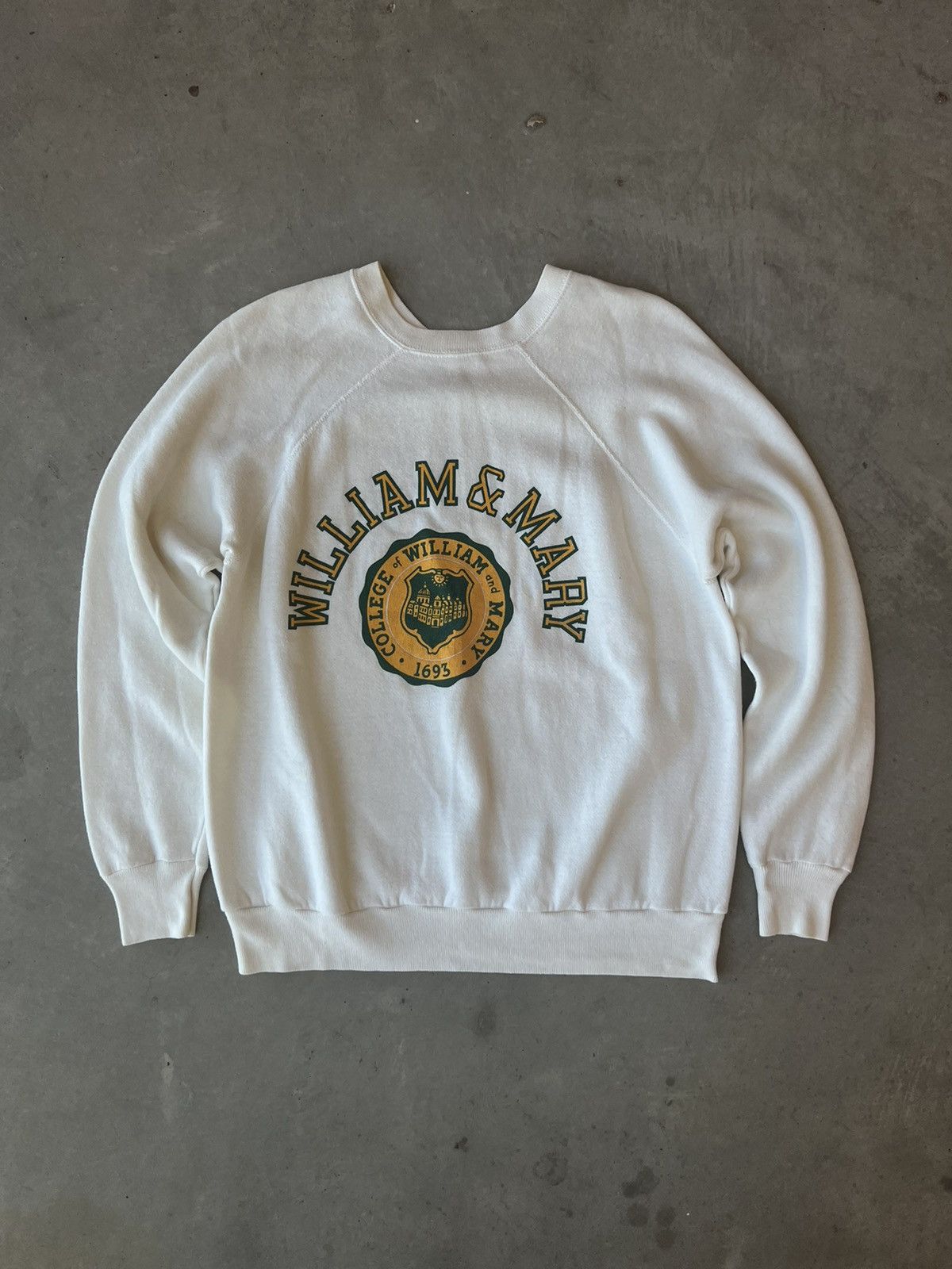 Vintage Vintage 70’s Velva Sheen Flock Print Raglan Sweatshirt | Grailed