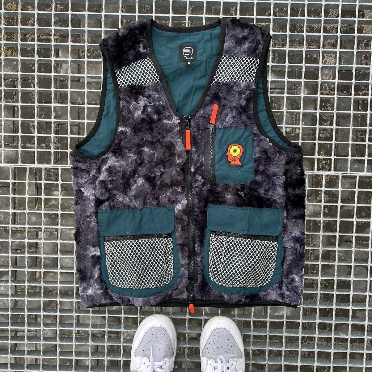Japanese Brand Brain Dead Faux Fur Vest | Grailed