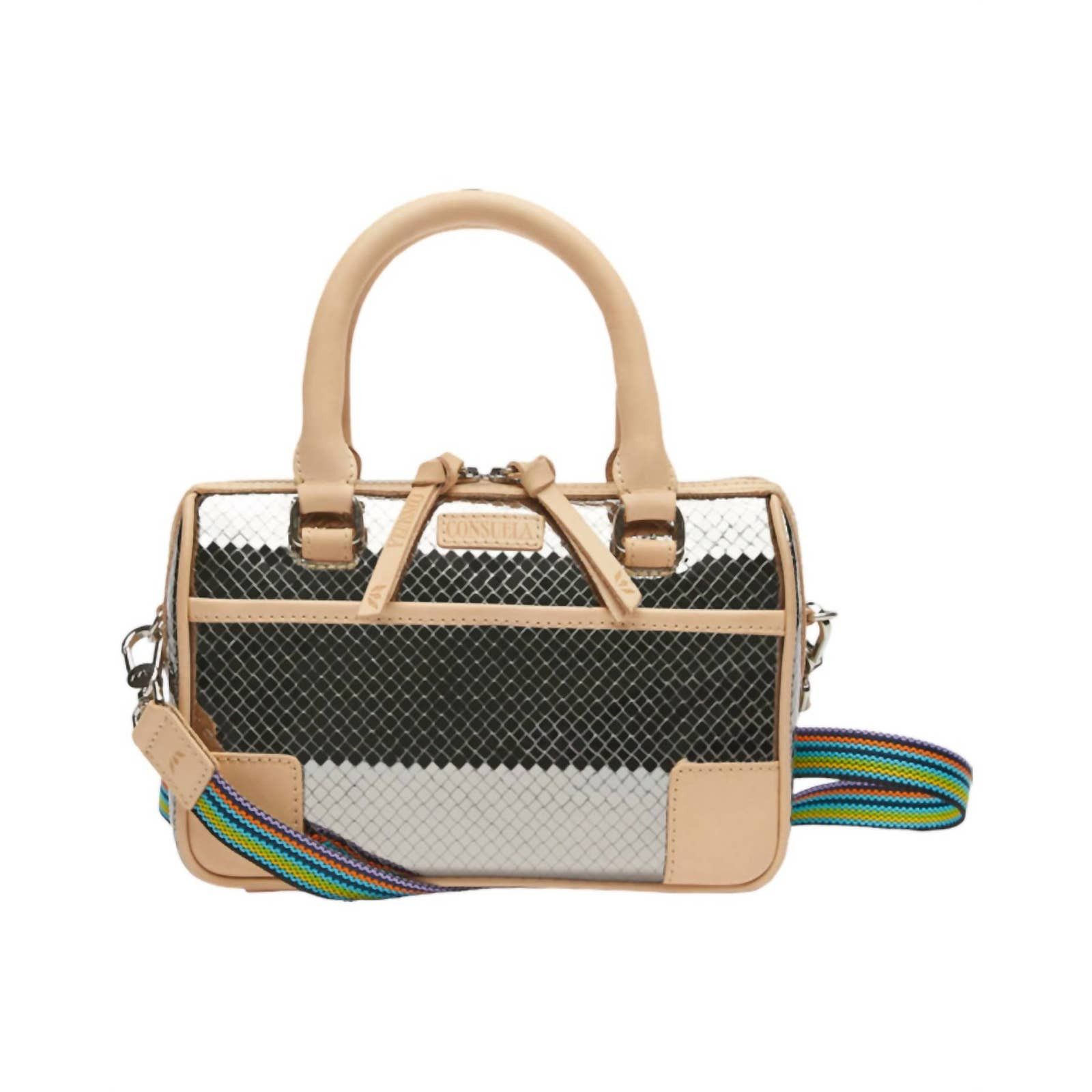 Consuela Kyle Luncheon In Gunmetal/natural | Grailed