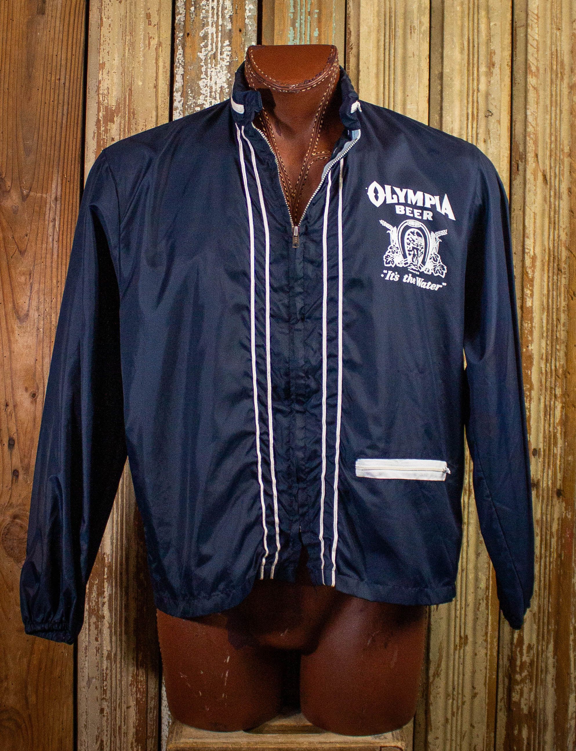 Vintage Vintage Olympia Beer Nylon Windbreaker Jacket 70s | Grailed