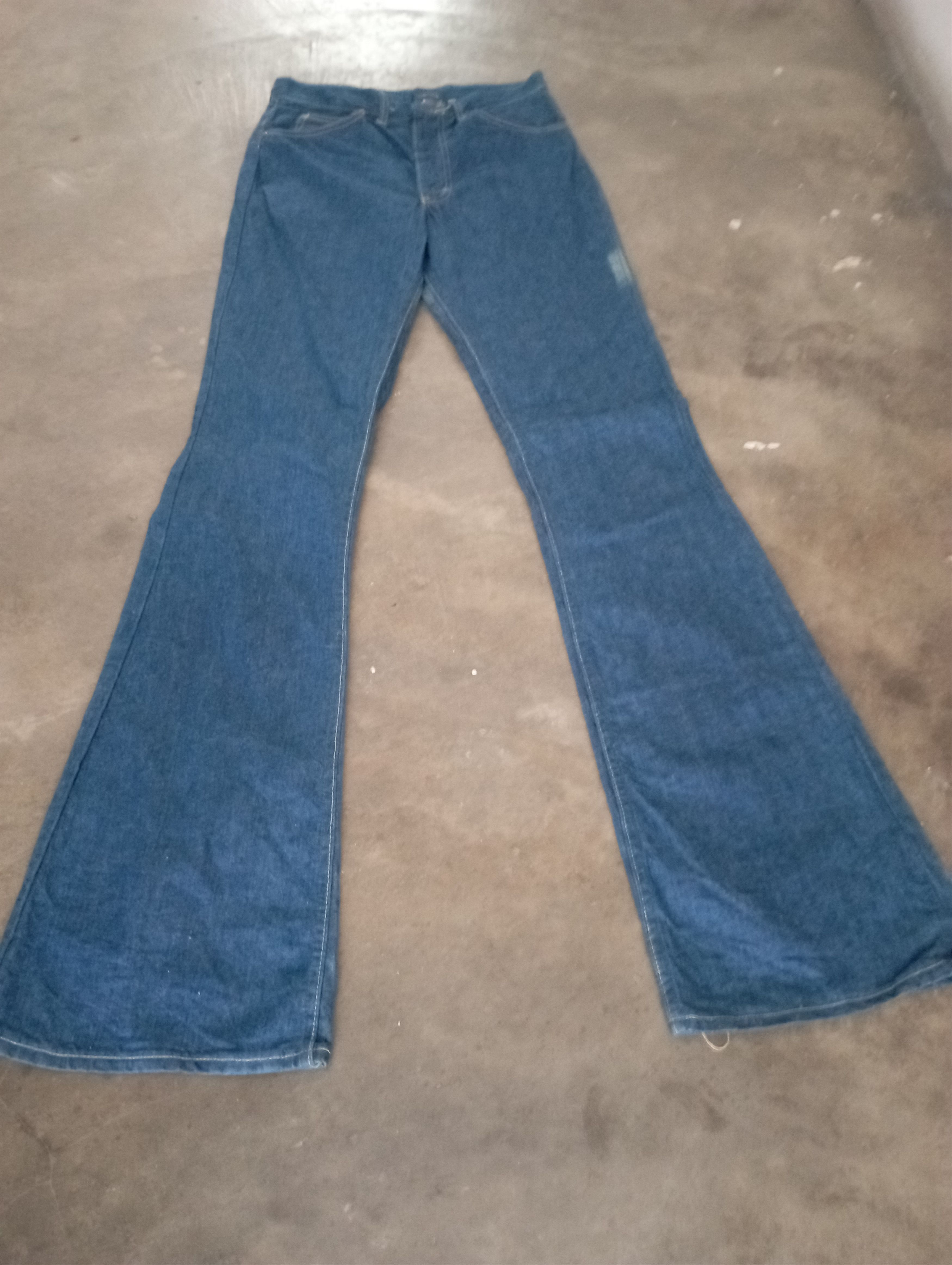 Lee Super Flare Jeans Vintage Talon 42 LEE Riders Made In USA | Grailed