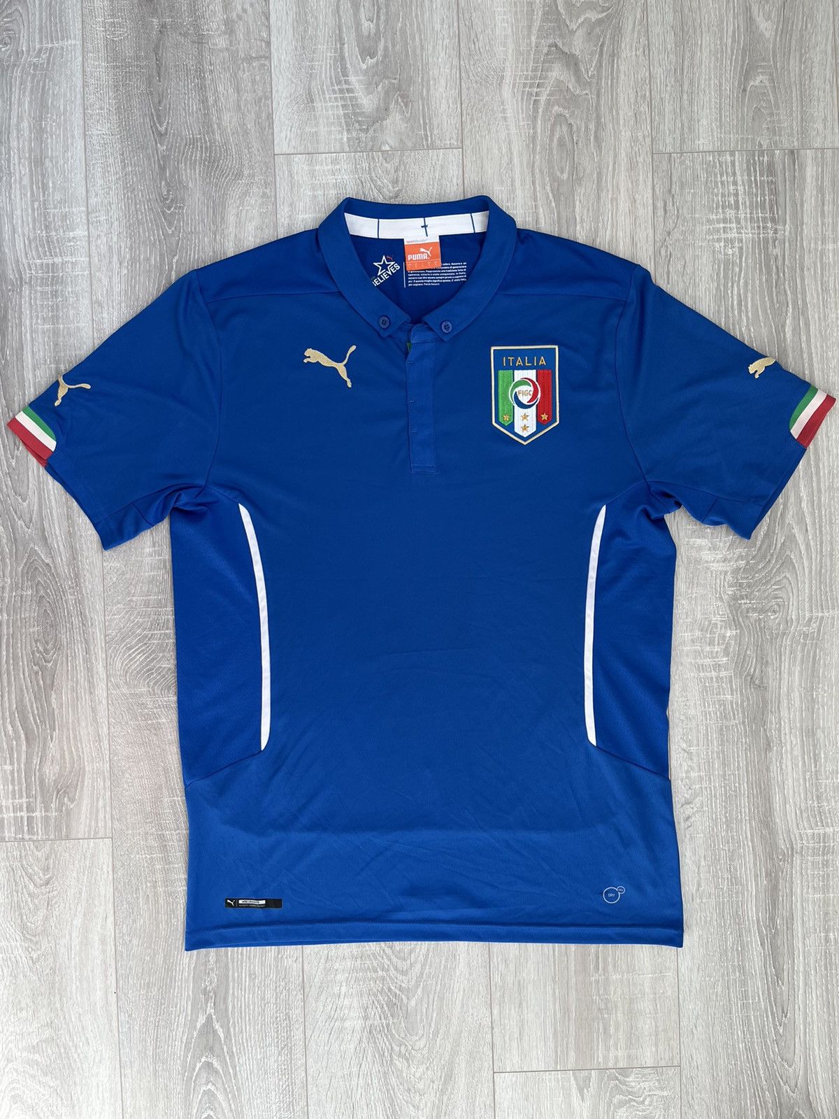 Puma Puma Italia National Football Team Home Kit Jersey Size L | Grailed