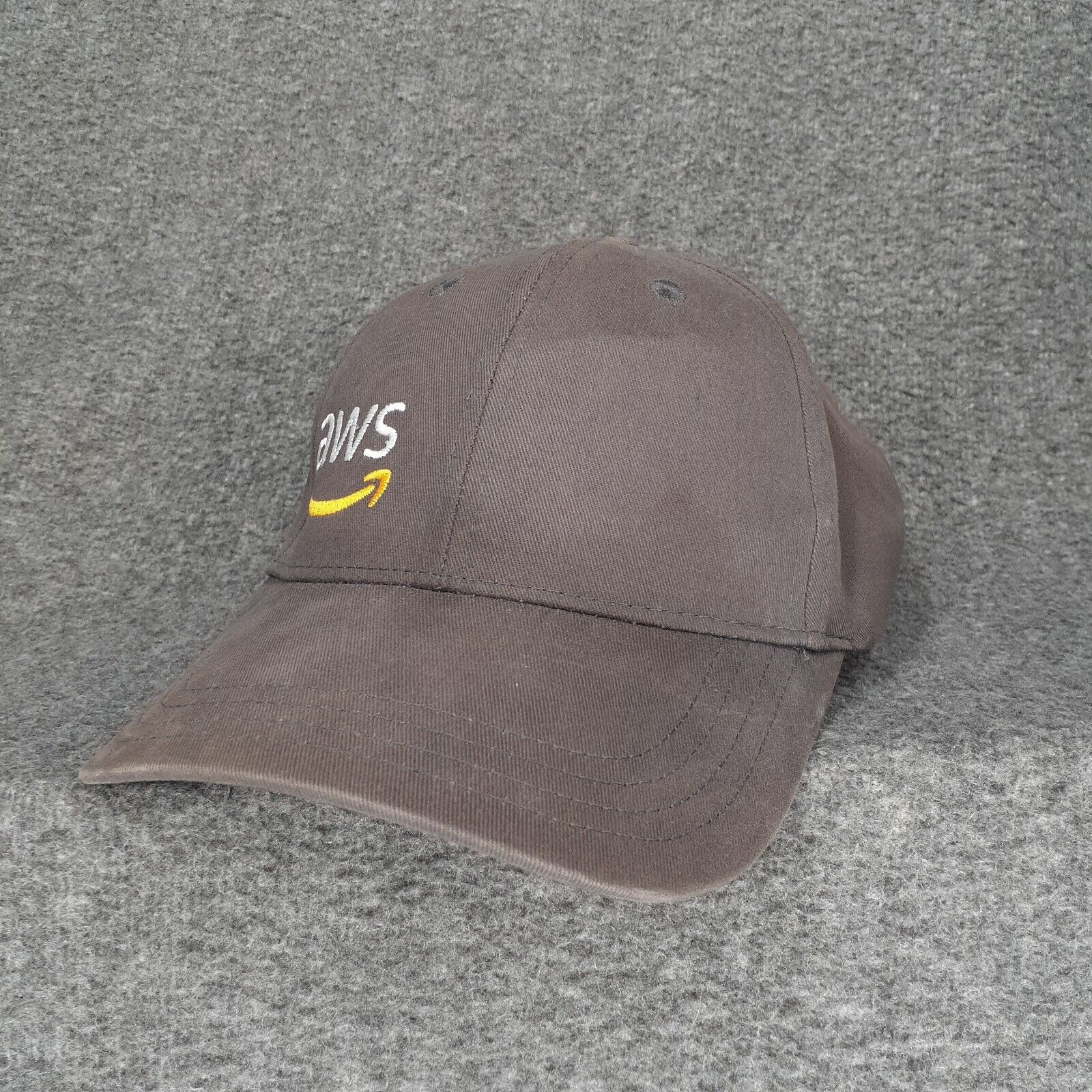 Vintage Amazon AWS Employee Work Hat Cap Adjustable Gray Amazon Web ...