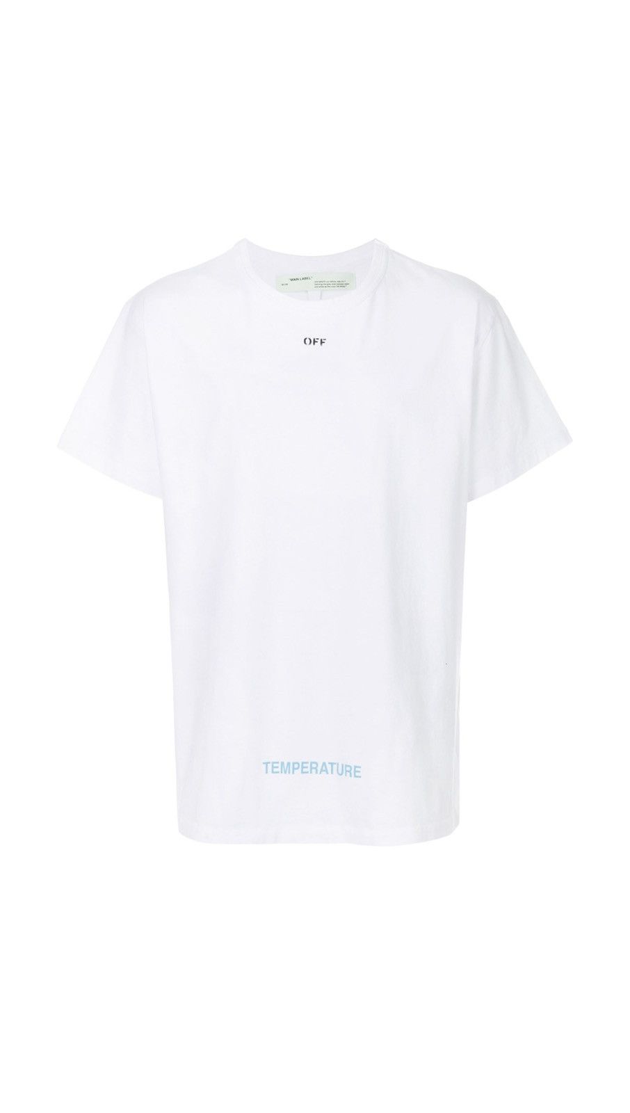 Off-White DIAG TEMPERATURE T-SHIRT RARE | Grailed