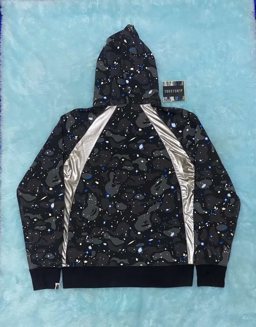 Bape Bape Space Camo Fullzip Hoodie glow in the dark | Grailed