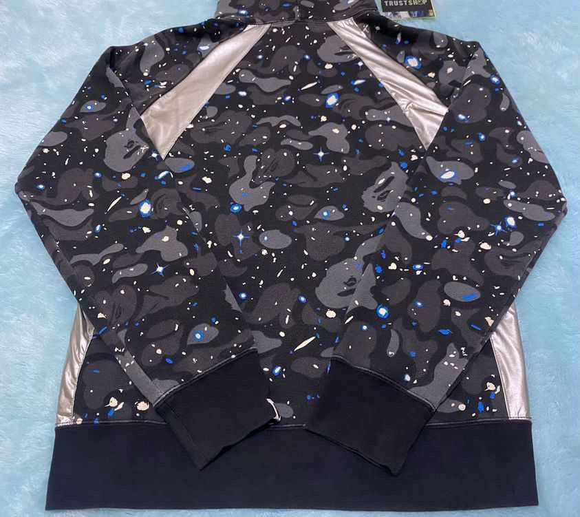Bape Bape Space Camo Fullzip Hoodie glow in the dark | Grailed