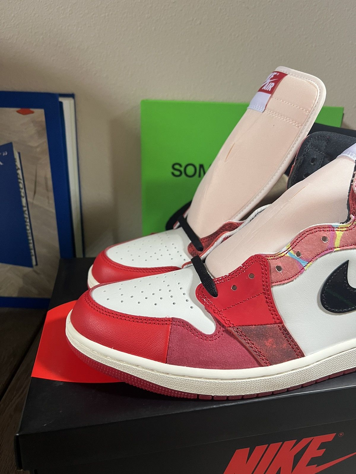 Jordan Brand × Marvel Comics × Nike Nike Air Jordan 1 OG Spiderman ...