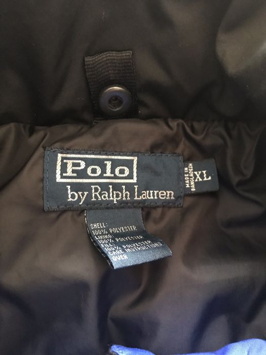 Ralph Lauren Vintage 90’s Polo Ralph Lauren Blue Puffer Coat | Grailed