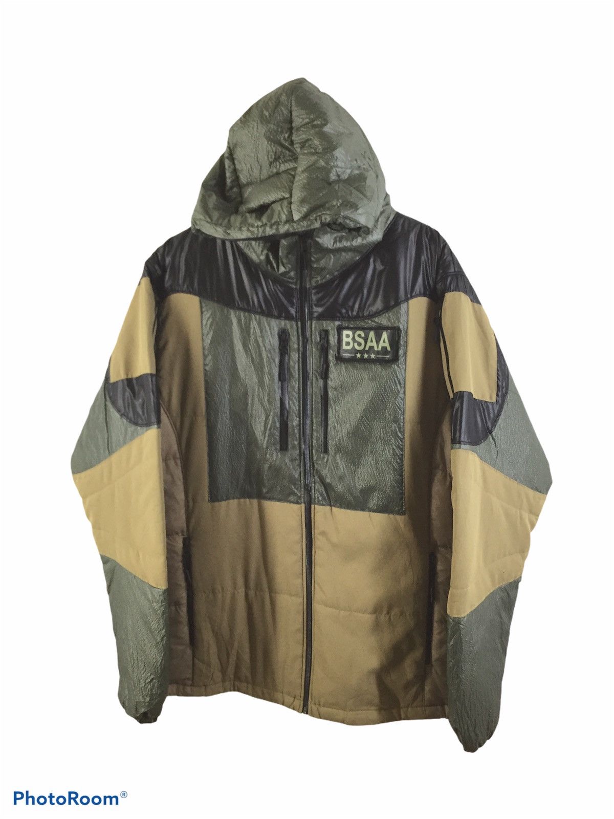 Japanese Brand × Streetwear Biohazard Puffer Jacket Nice Design | Grailed