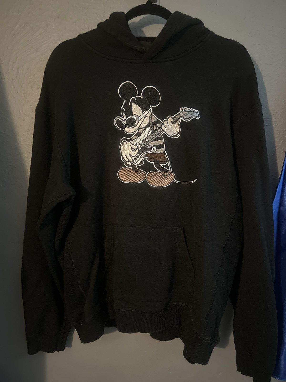 Revenge Revenge Black Mickey Mouse Cobain Hoodie | Grailed