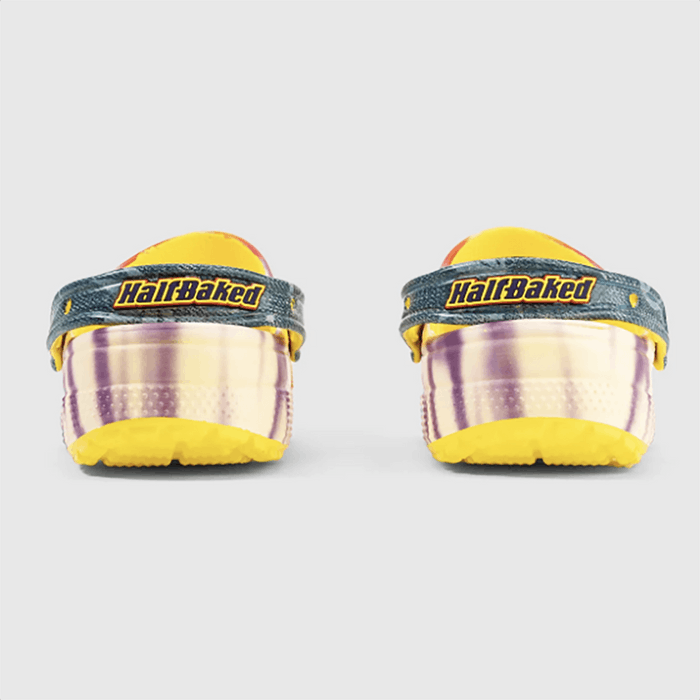 Crocs Crocs x Half Baked Tie Dye Weed Stoner 420 Clogs | Grailed