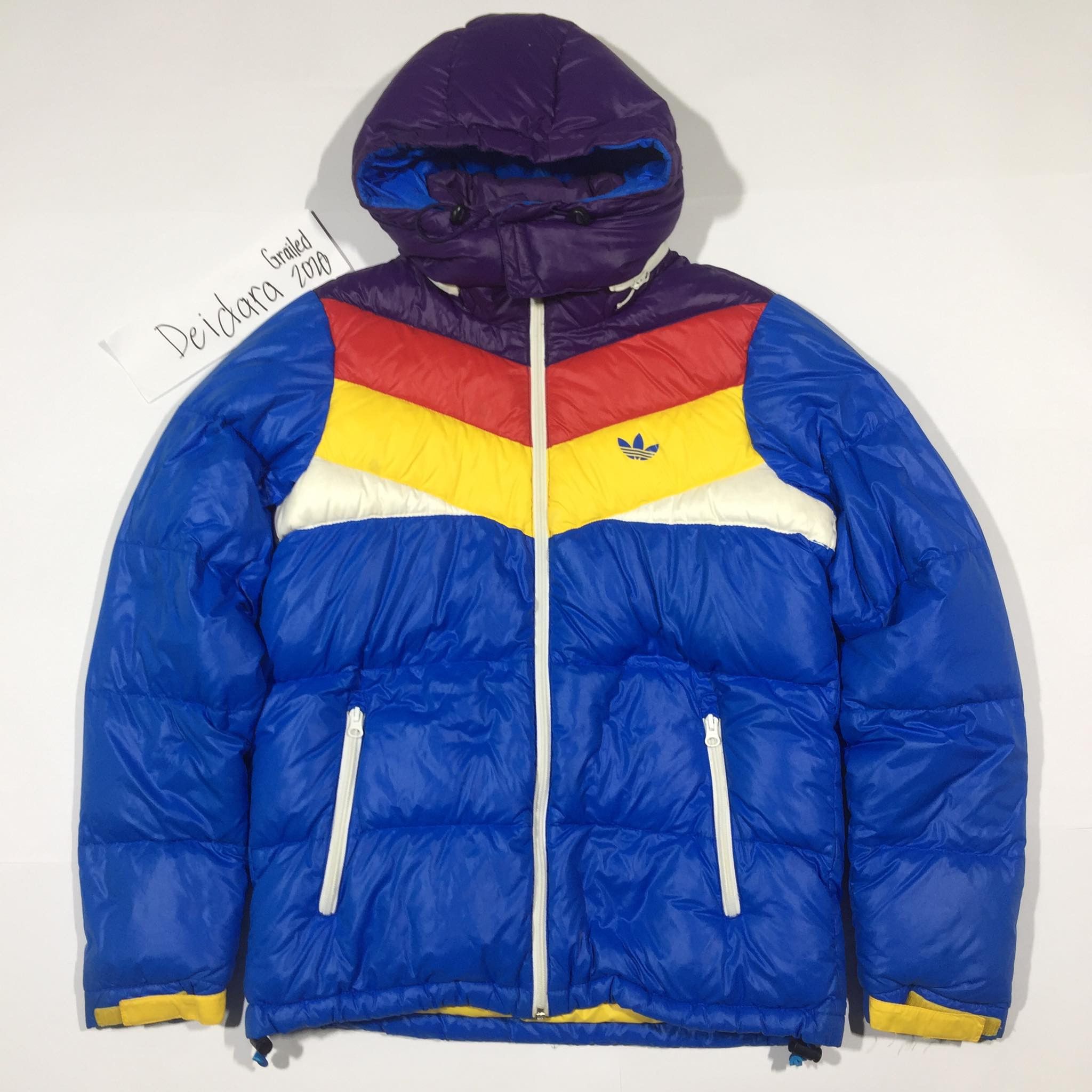 Adidas Adidas Multicolor Down Puffer Jacket | Grailed