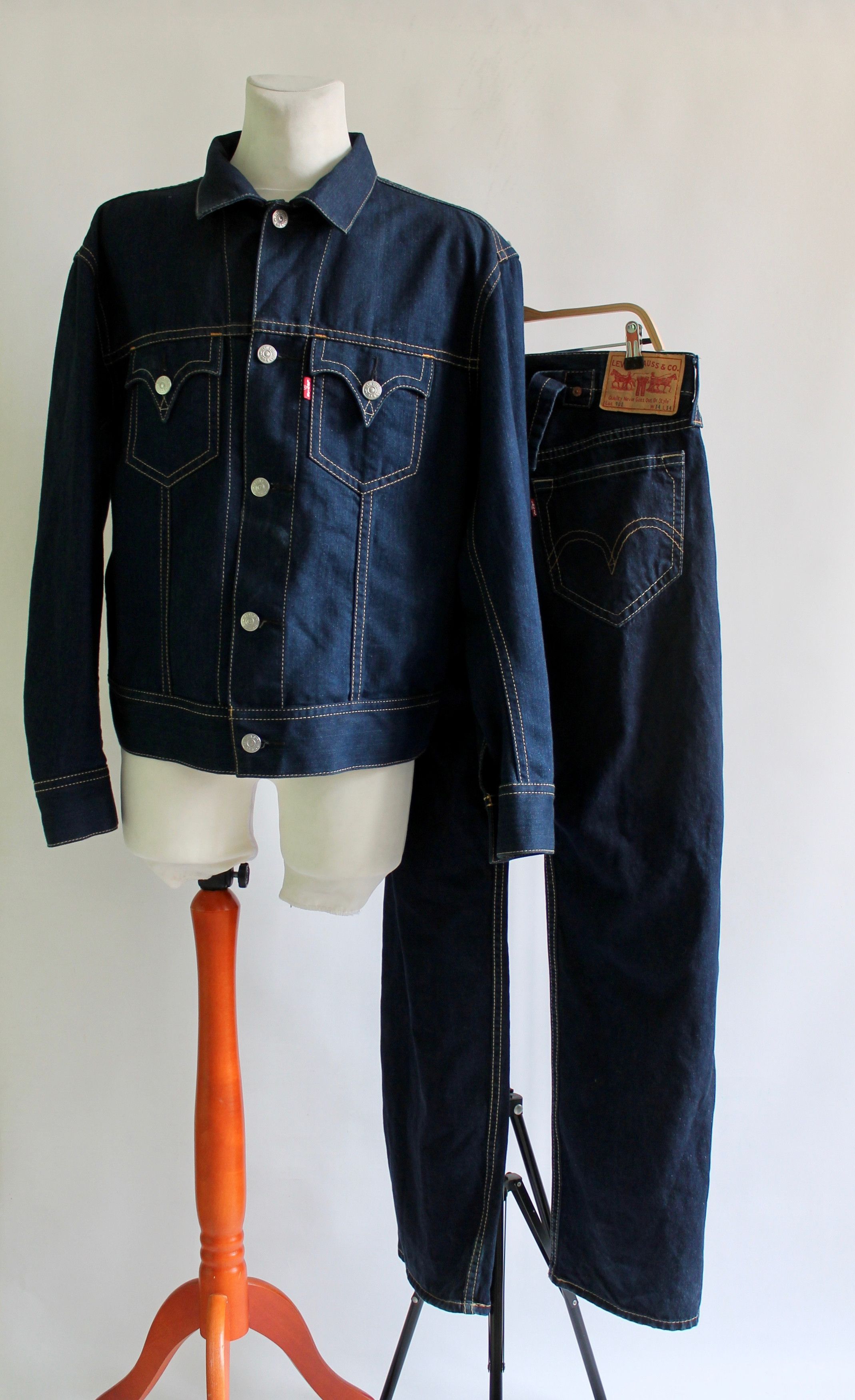Distressed Denim × Levi's Vintage Clothing × Vintage Levis Iconic Denim ...