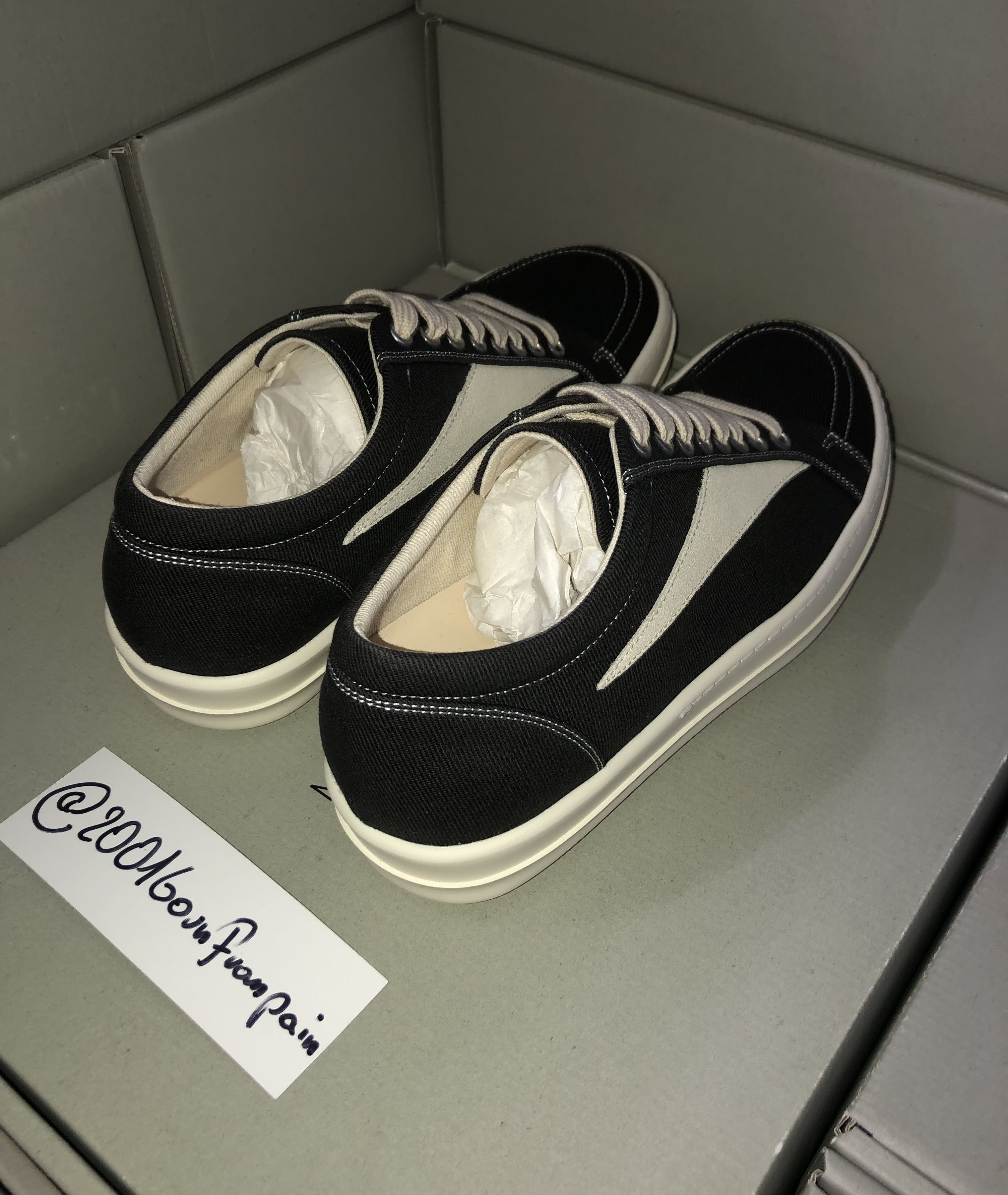 Rick Owens Rick Owens Drkshdw Vintage "Vans" | Grailed