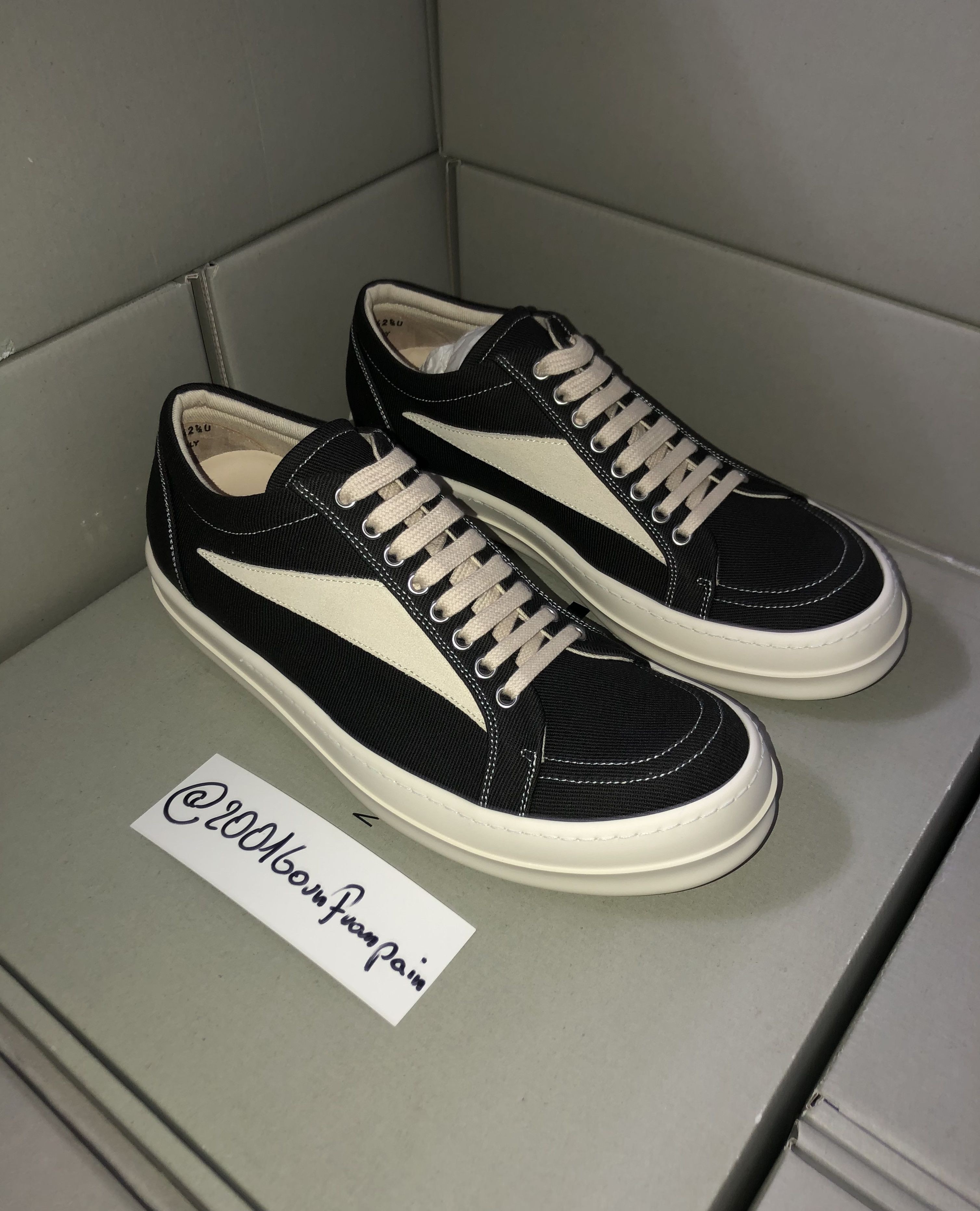 Rick Owens × Rick Owens Drkshdw Rick Owens Drkshdw Vintage "Vans" | Grailed