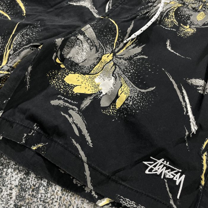 Stussy STUSSY FLOWER PATTERN BEACHSHORTS | Grailed