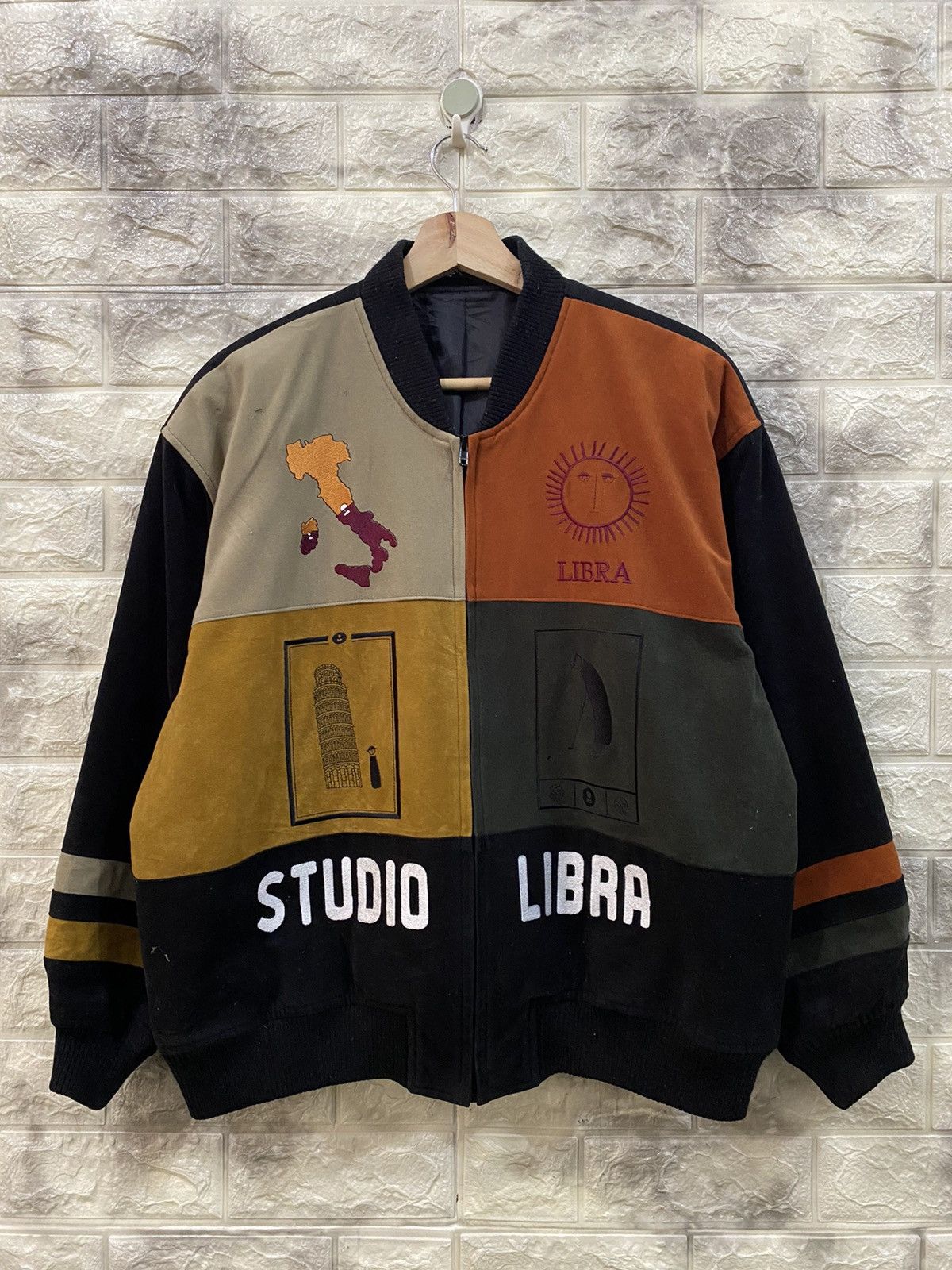 Japanese Brand × Varsity Jacket × Vintage Vintage Studio Libra Varsity ...