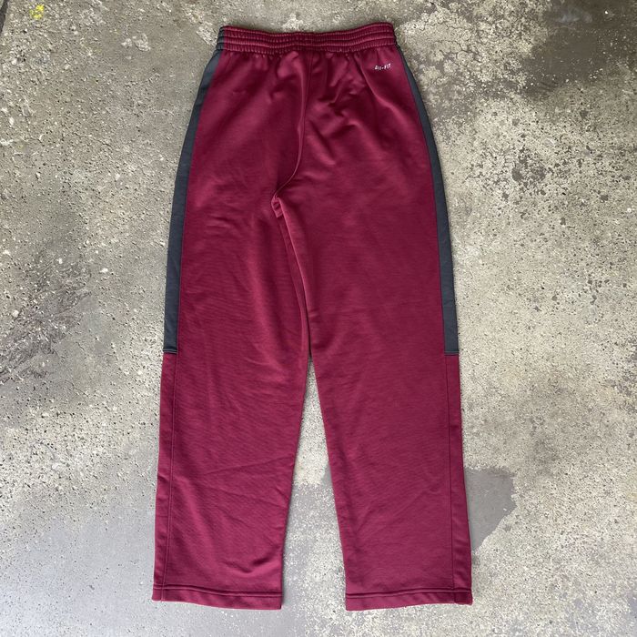Nike NIKE DRI FIT ATHLETIC MAROON ESSENTIAL SWEATPANTS | Grailed