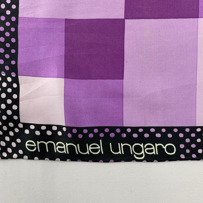 Vintage Emanuel Ungaro Silk Scarf / Bandana / Babushka | Grailed