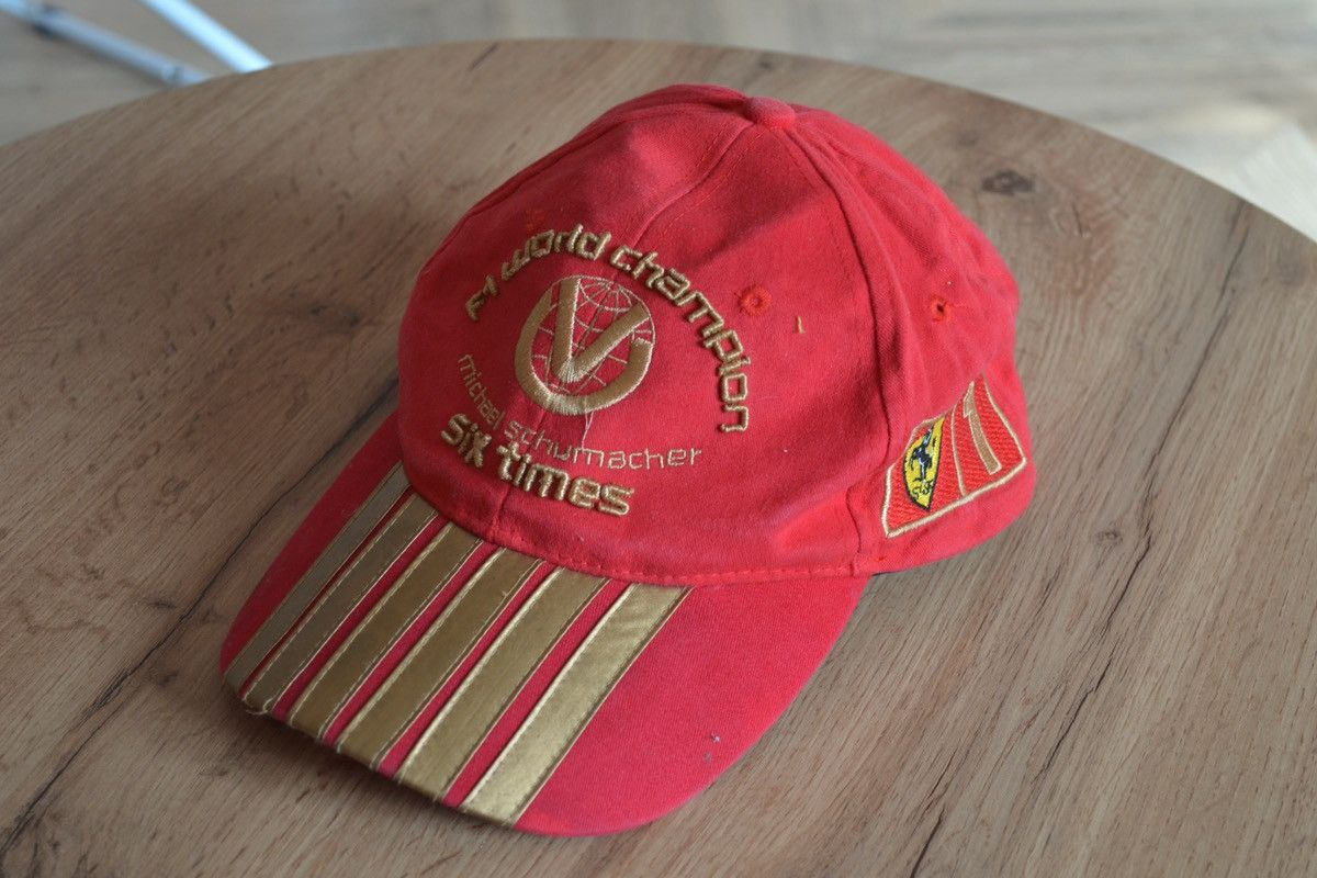 Vintage Vintage Ferrari Schumacher F1 cap | Grailed