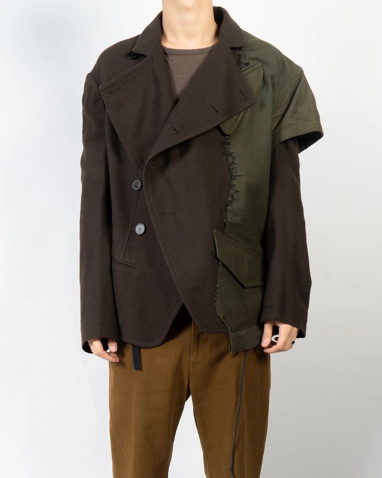 Haider Ackermann FW17 Military Stitches Officier Blazer 1 of 1 Sample ...