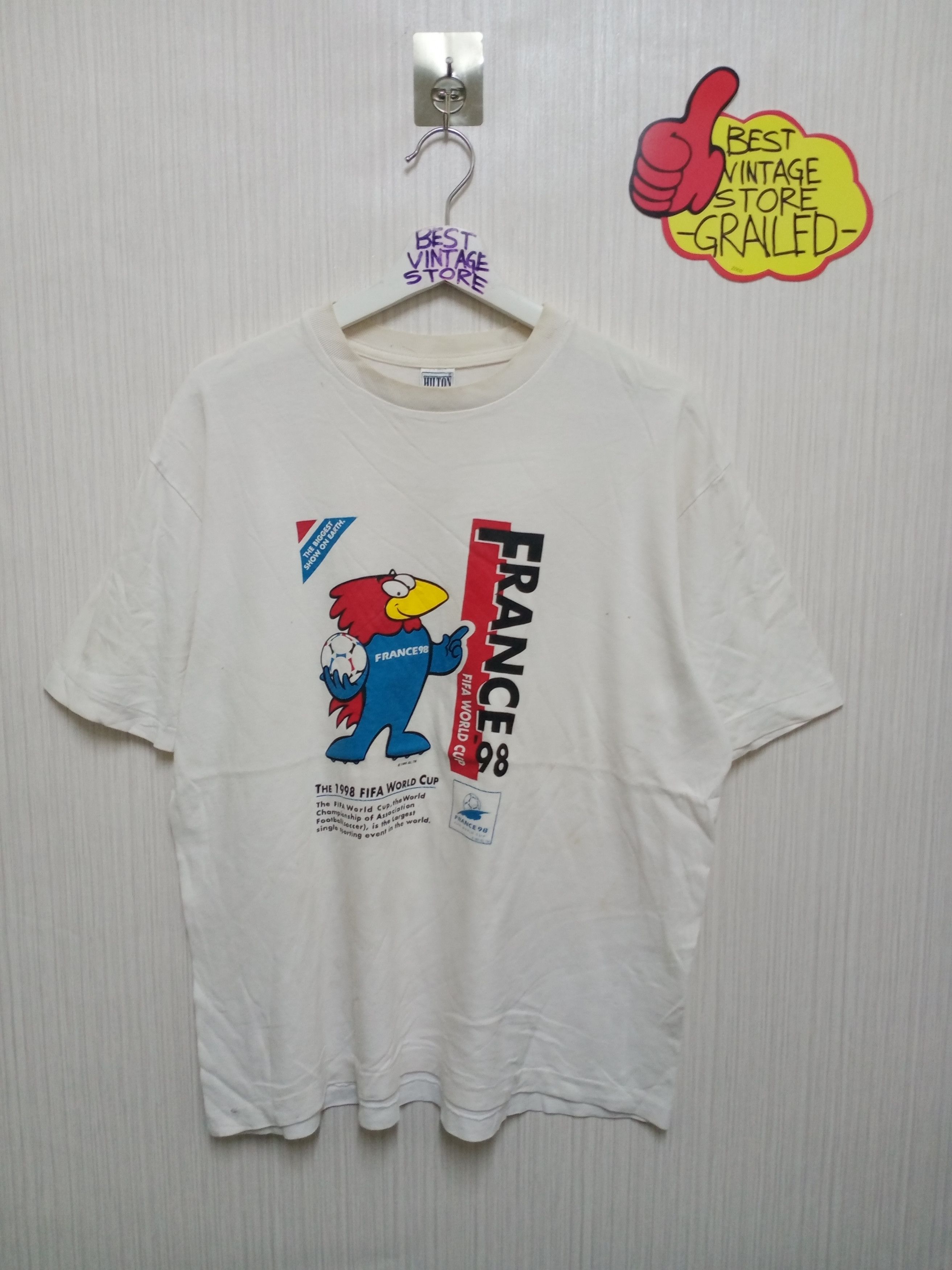 Vintage Vintage FIFA World Cup France 98 T-Shirt | Grailed