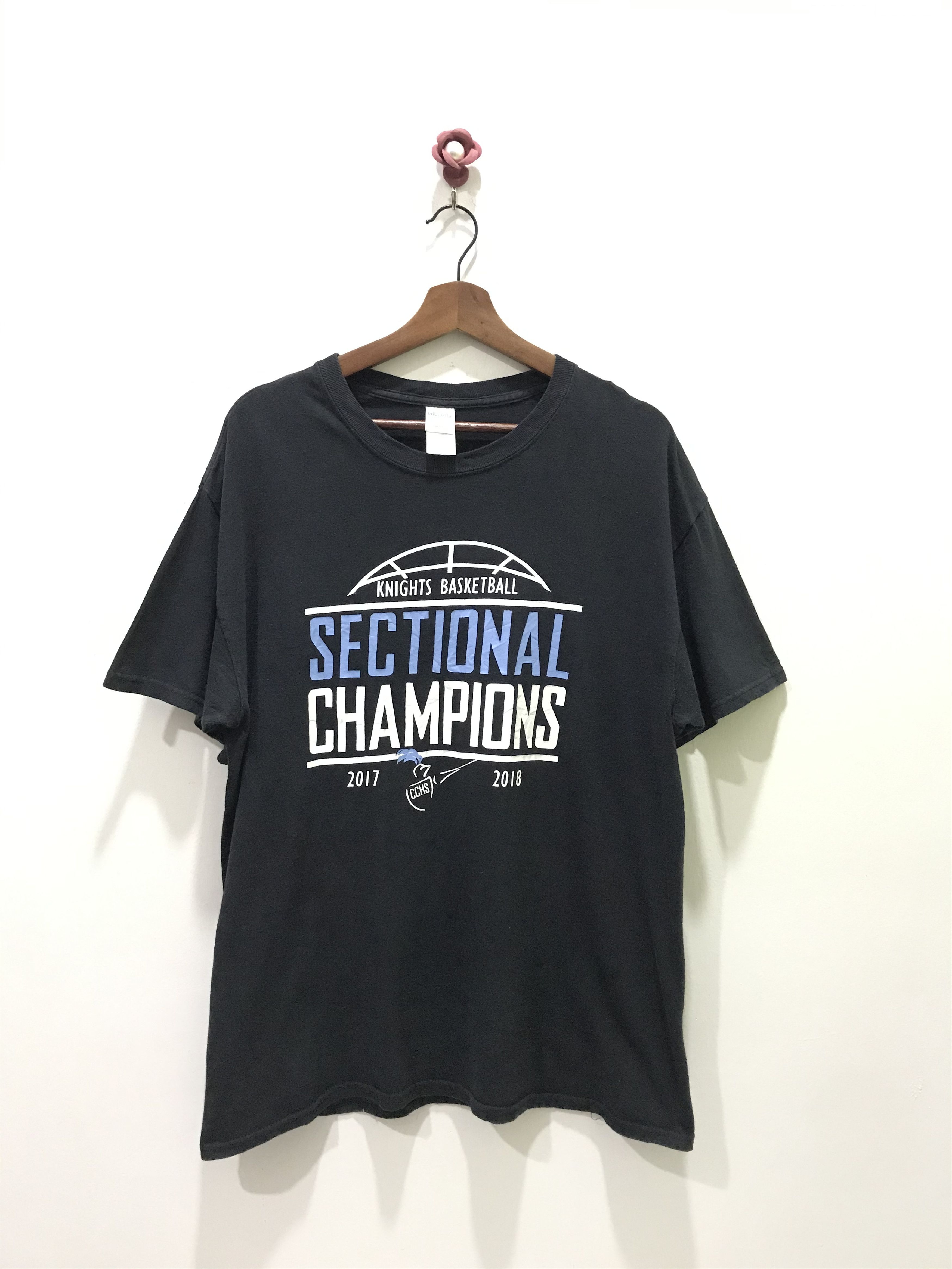 Knights Bridge GILDAN Sectional Champions Knights BasketBall Tee Shirt ...