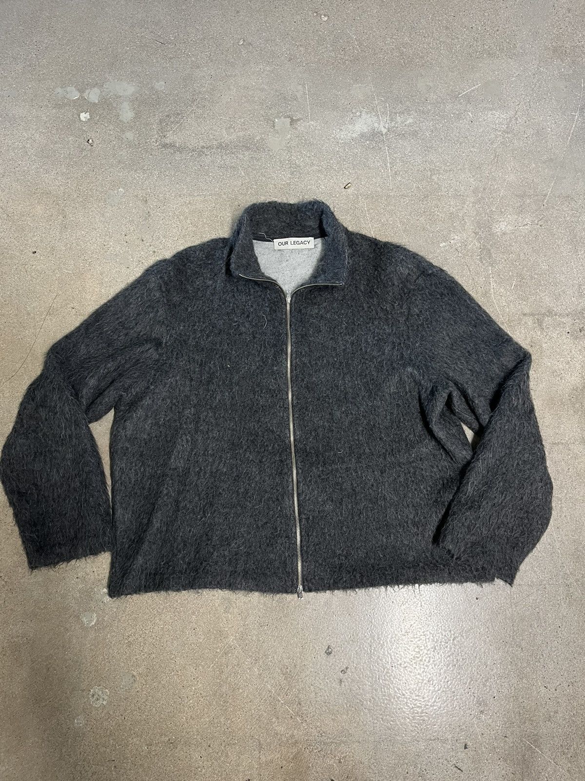 Our Legacy Shrunken Full Zip Polo | Grailed