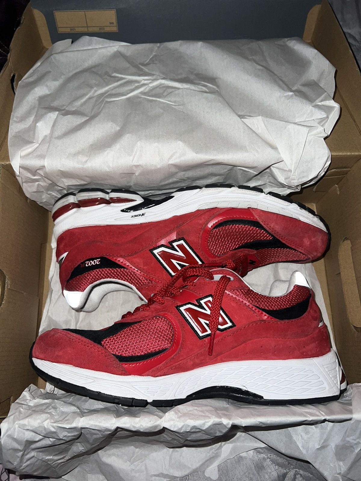 New Balance Men’s New Balance 2002r Team Red | Grailed