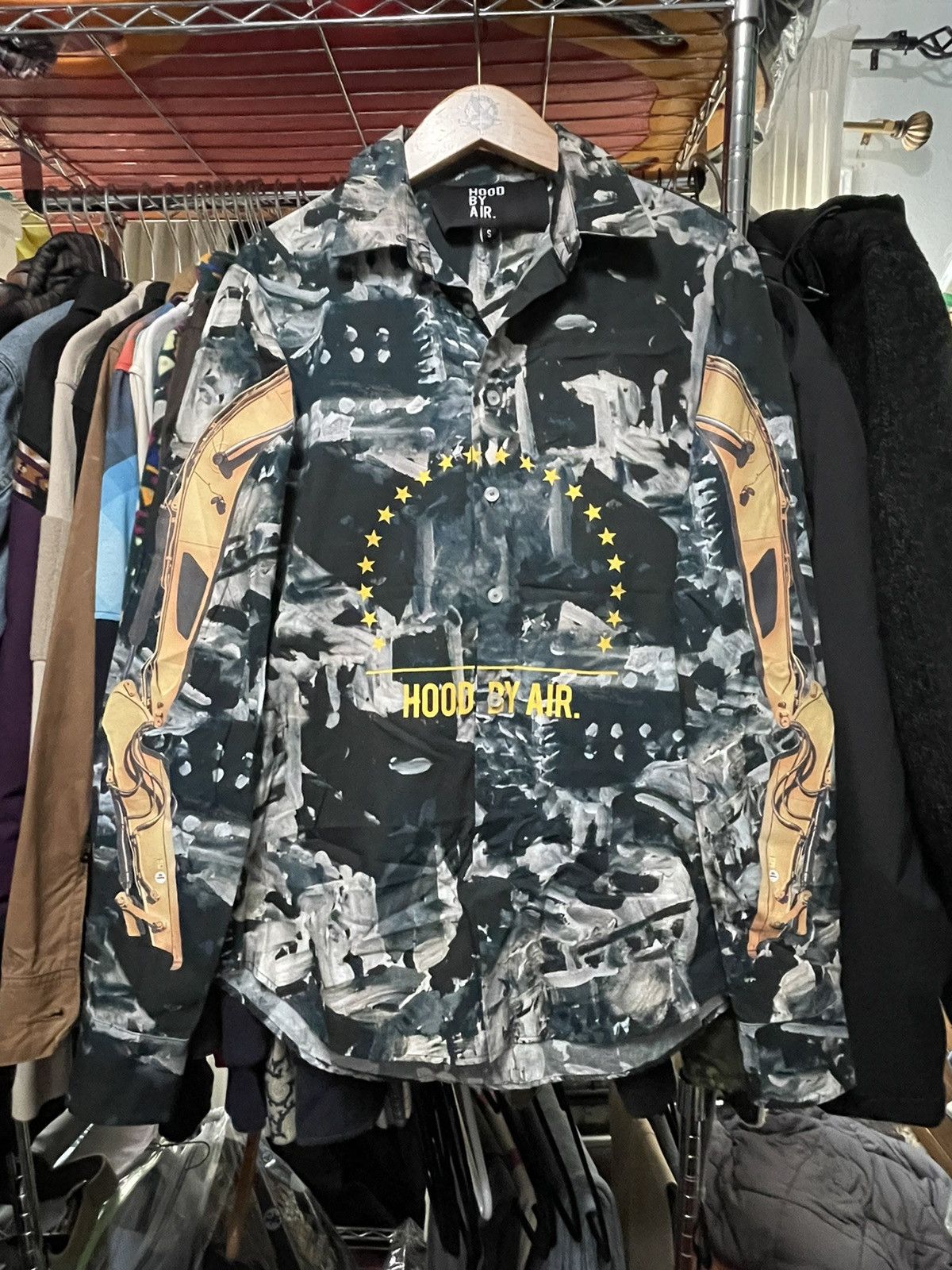 Hood By Air HBA button up | Grailed