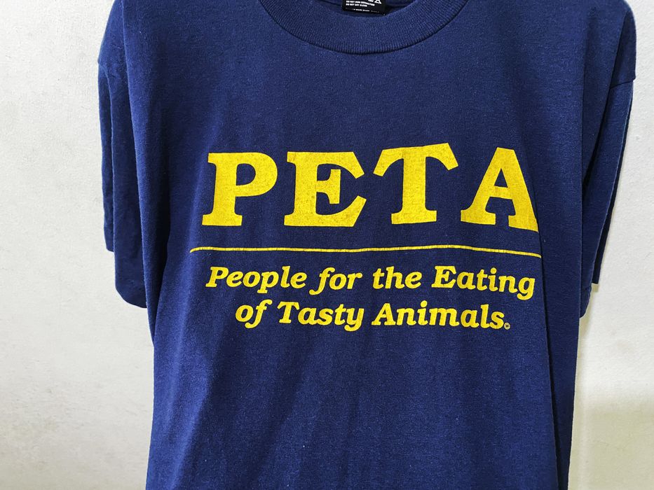 Vintage Vintage 90s PETA Shirt | Grailed