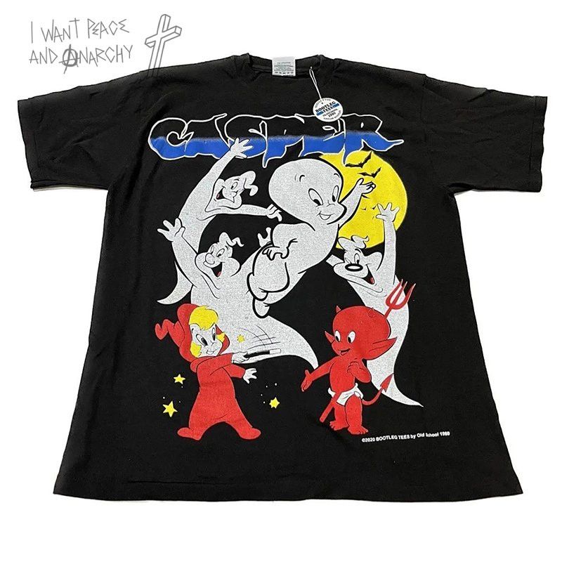 Streetwear × Vintage Casper the Friendly Ghost Casper 90s funny movie ...