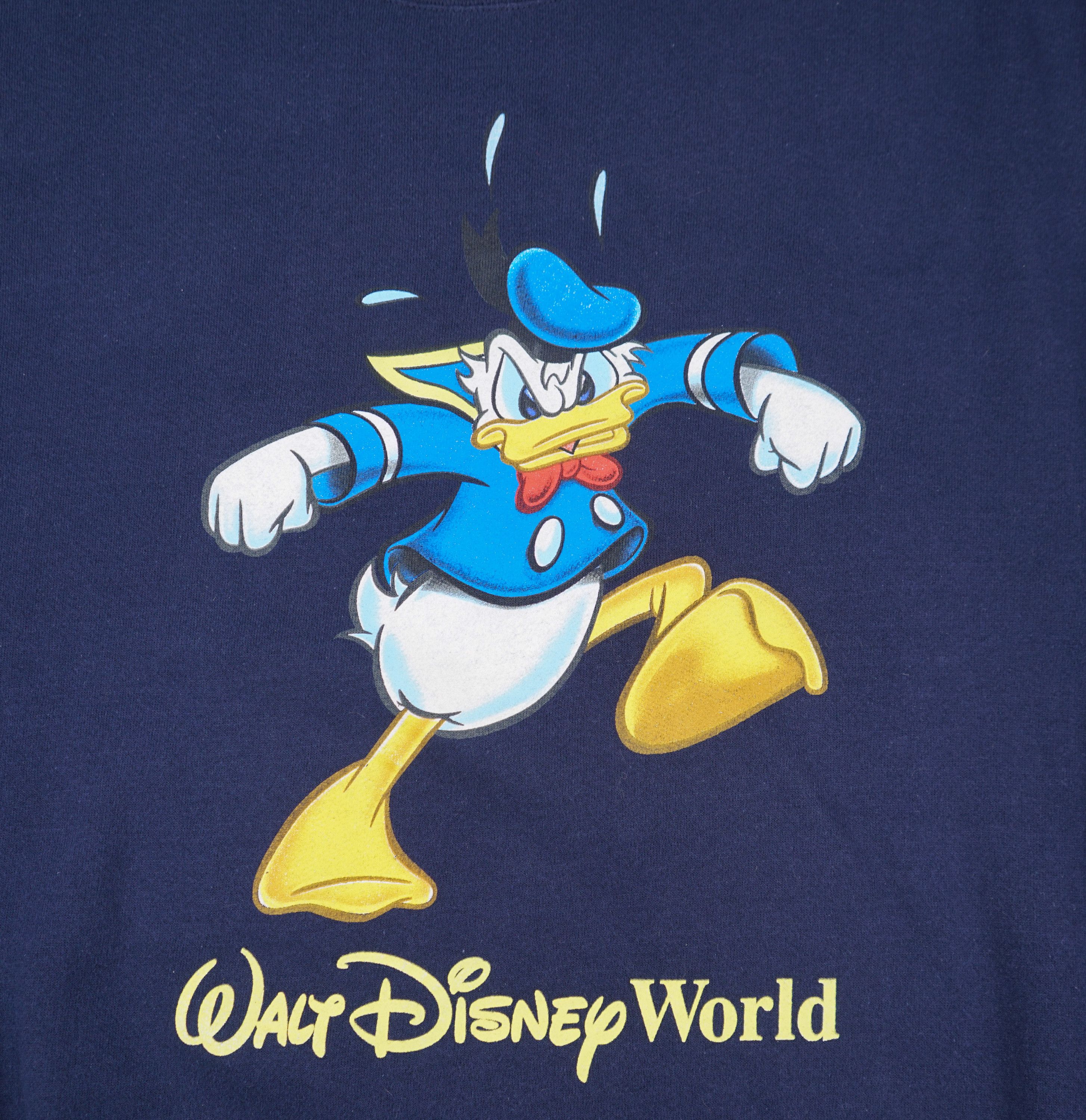 Vintage 1990s Disney Donals Duck Sweatshirt | Grailed
