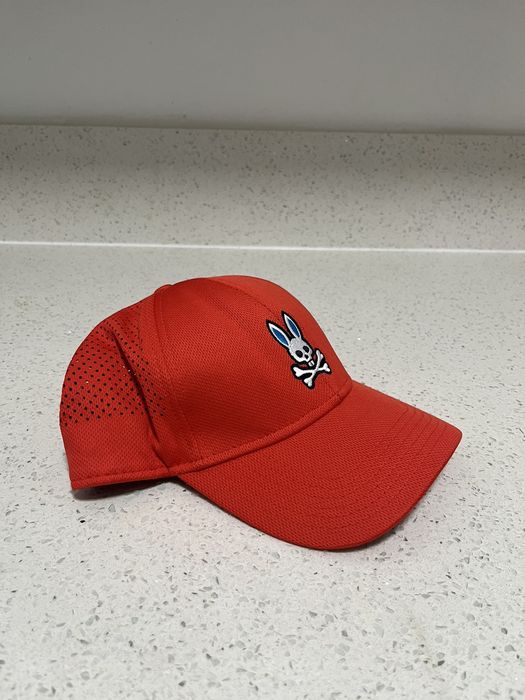 Psycho Bunny Psycho Bunny Mens Hat - Red - by Robert Godley ...