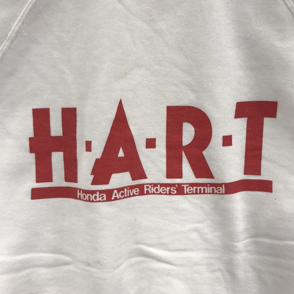 Vintage Vintage HART HONDA Active Riders Terminal Racing Team White ...
