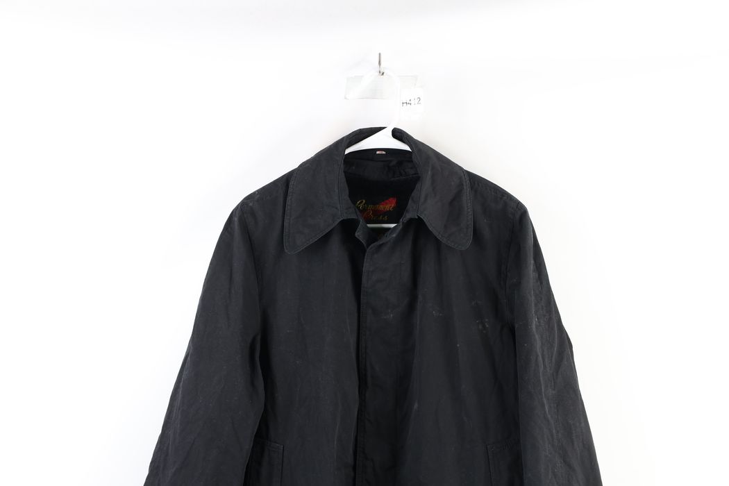 Vintage Vintage 60s Streetwear Full Button Trench Coat Rain Jacket ...