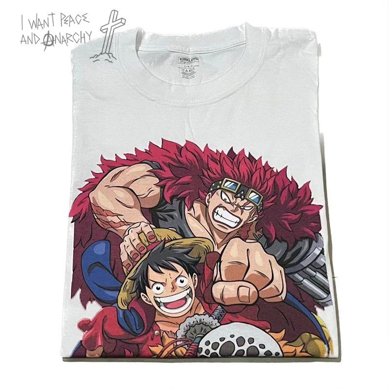Vintage ONE Piece Luffy 90s vintage classic cartoon shirt amekaji | Grailed