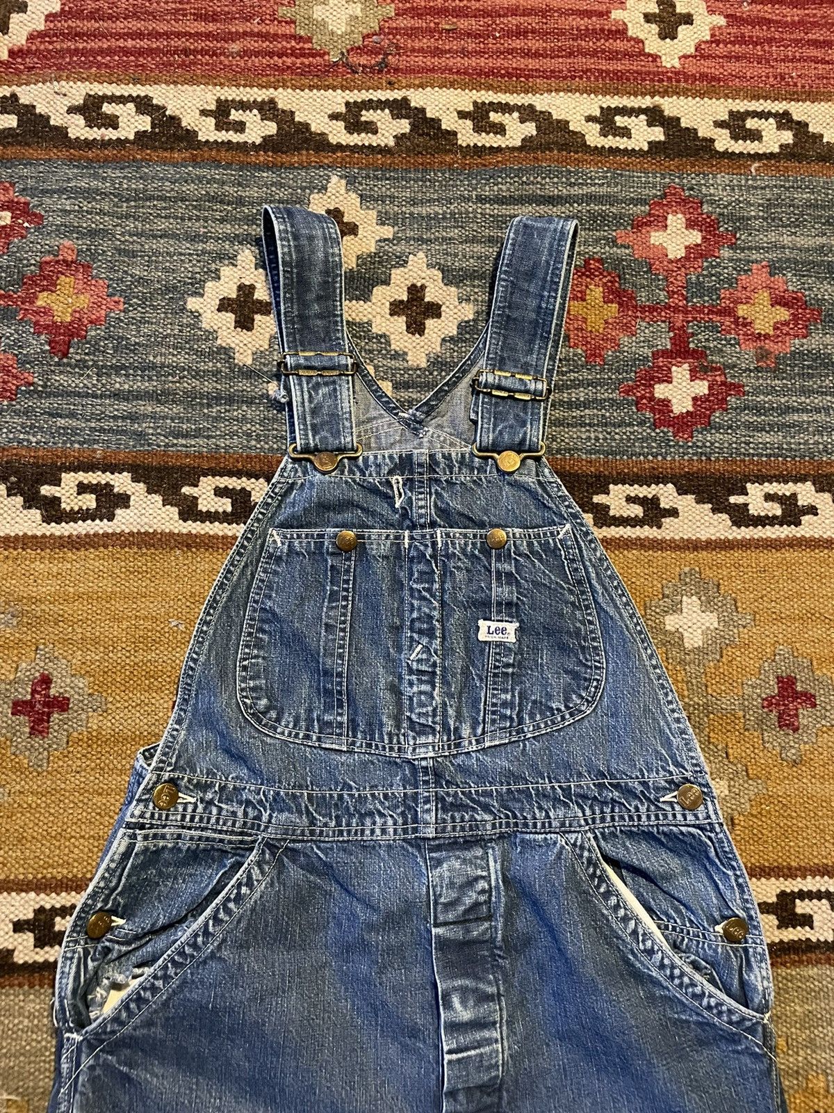 Lee × Unsound Rags × Vintage Vintage 1960s Lee overalls dark denim true ...