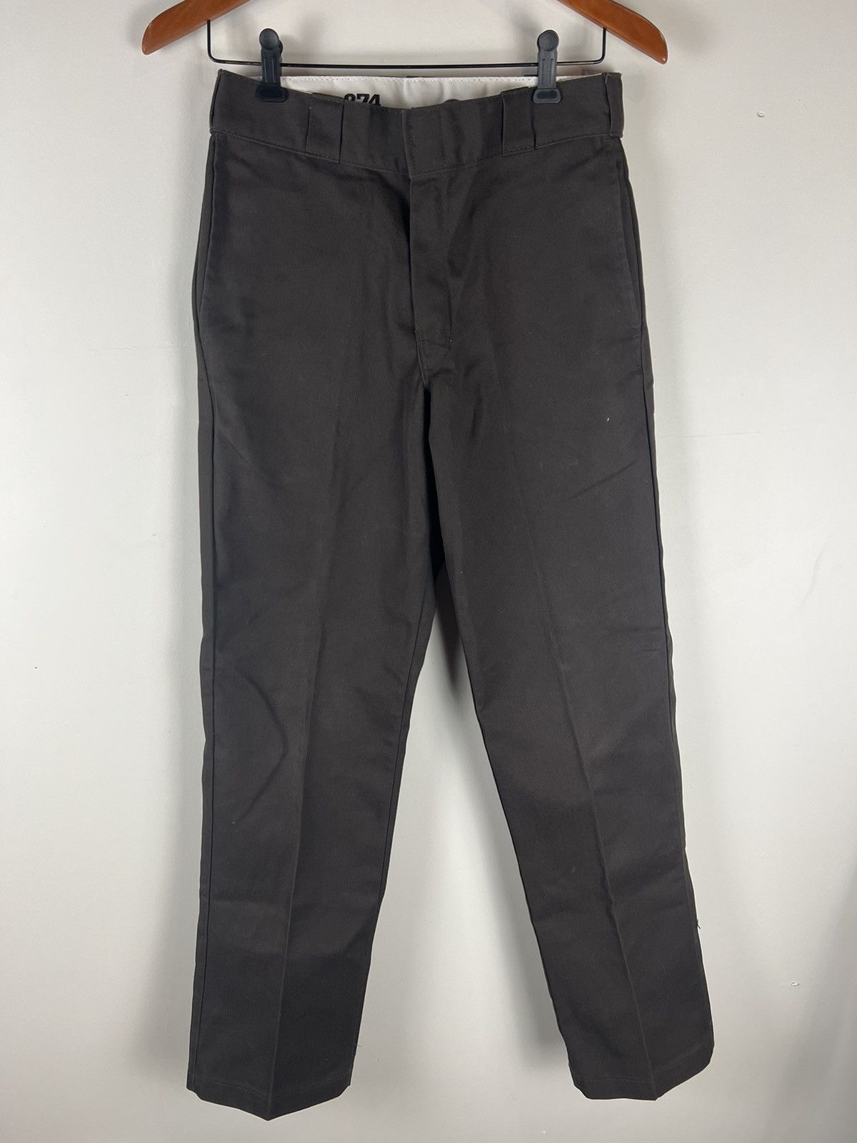 Vintage Brown Dickies 874 Original Fit Pants | Grailed