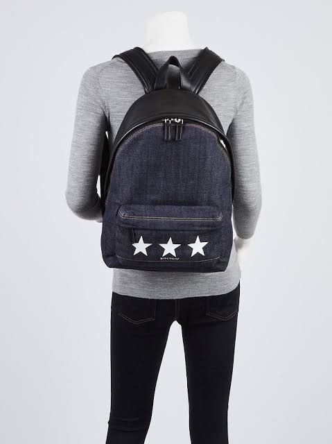 Givenchy Givenchy Star Denim Backpack | Grailed