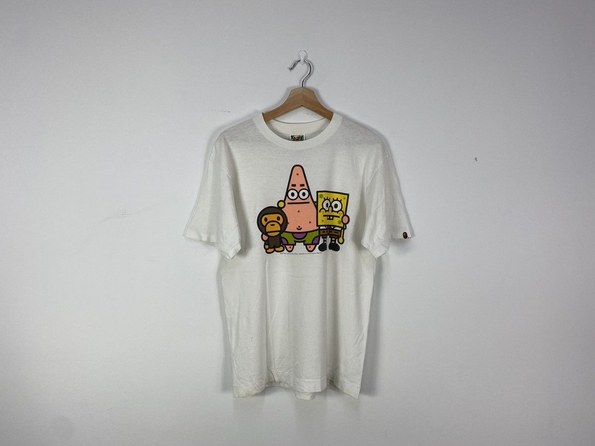 Bape × Nickelodeon Bathing Ape Bape x SpongeBob Tee | Grailed