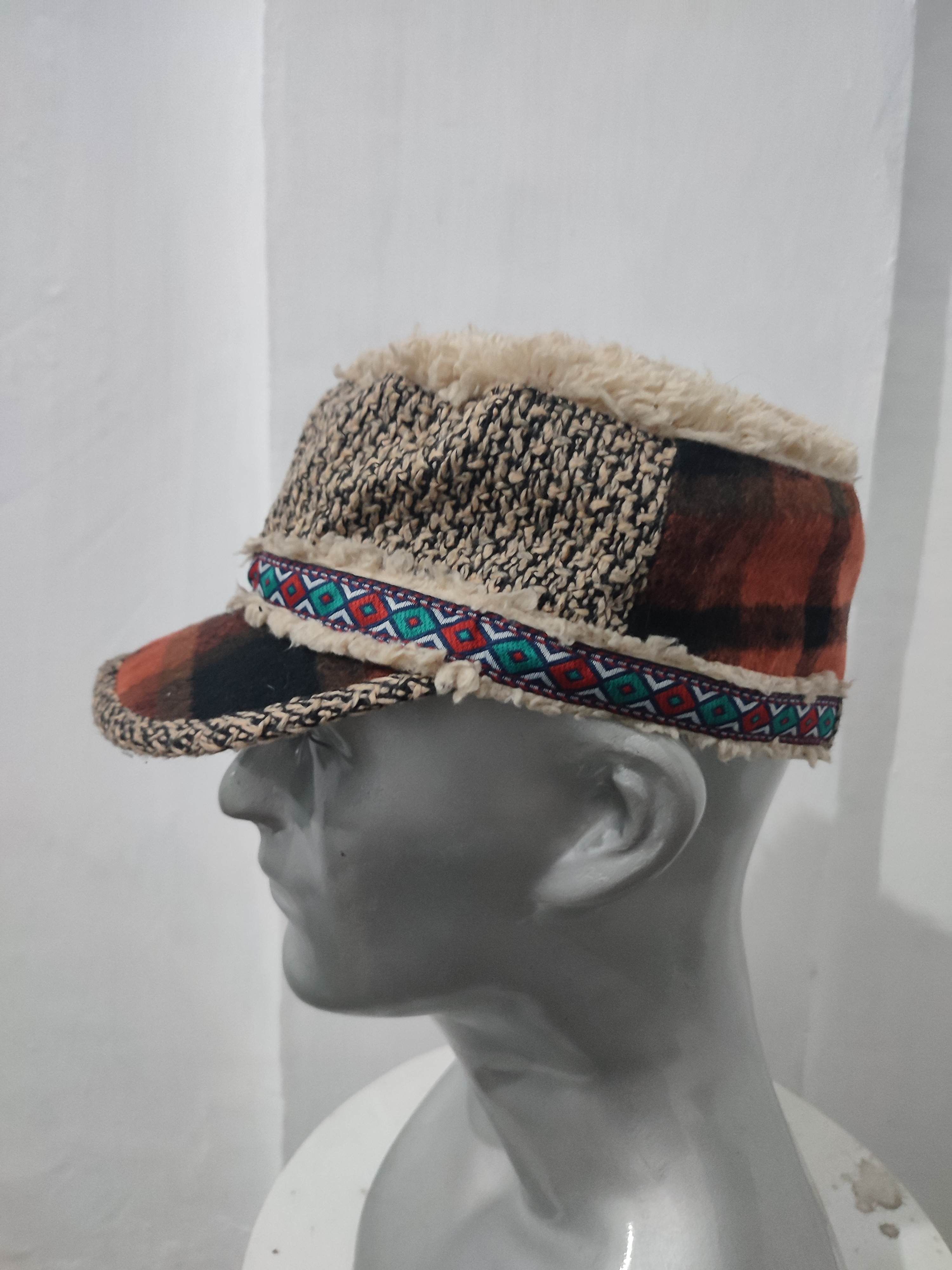Japanese Brand × Streetwear Amina Japanese Patchwork Hats | Grailed