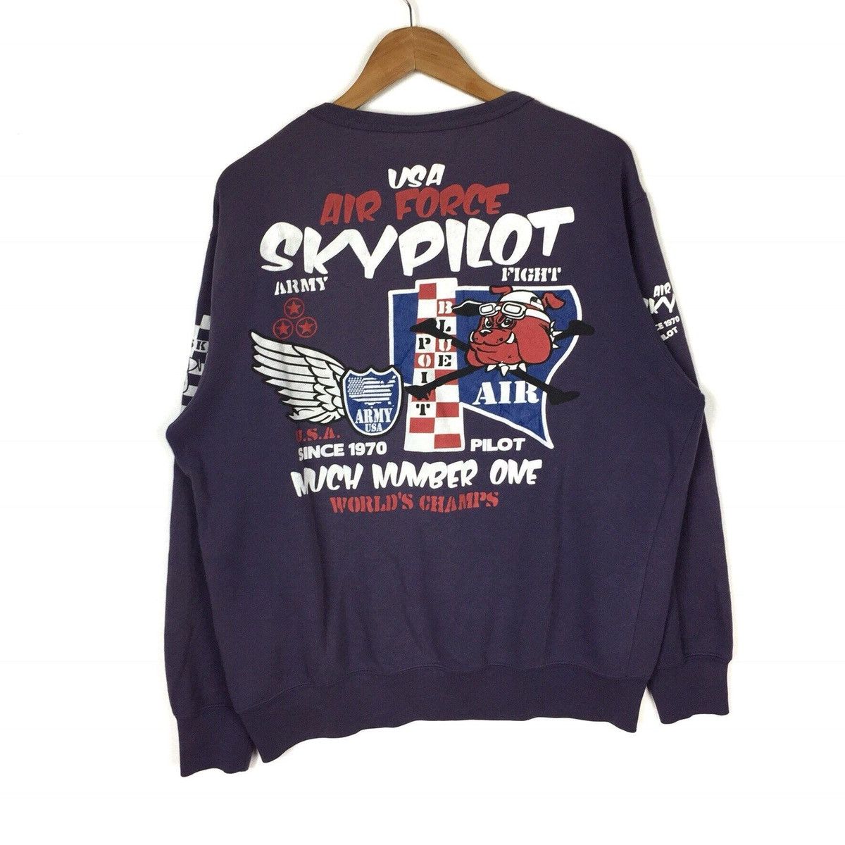 Us Air Force Vintage Us Air Force sky pilot sweatshirt | Grailed