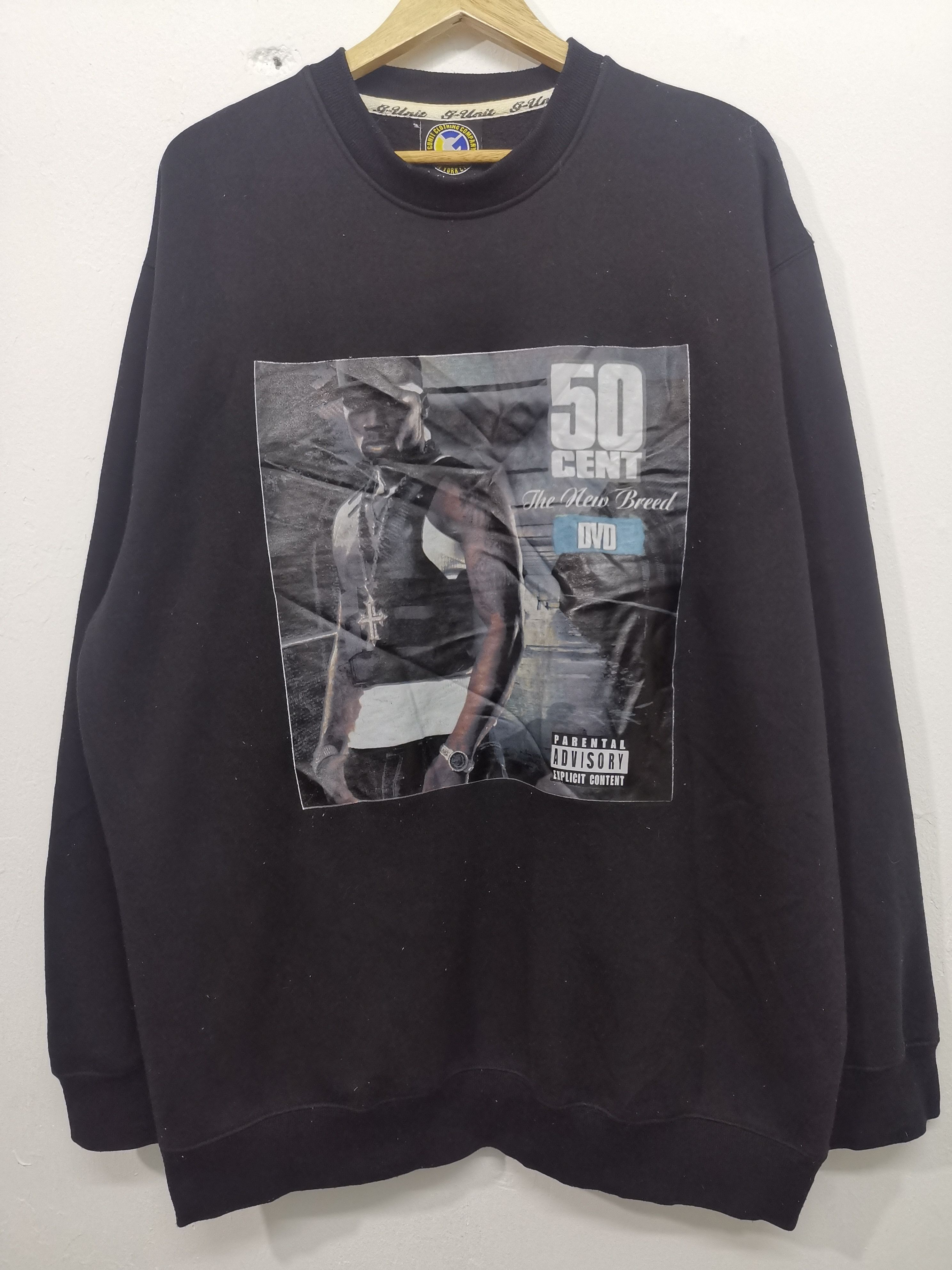 G Unit G Unit Clothing Company 50 cent Black Sweatshirt | Grailed
