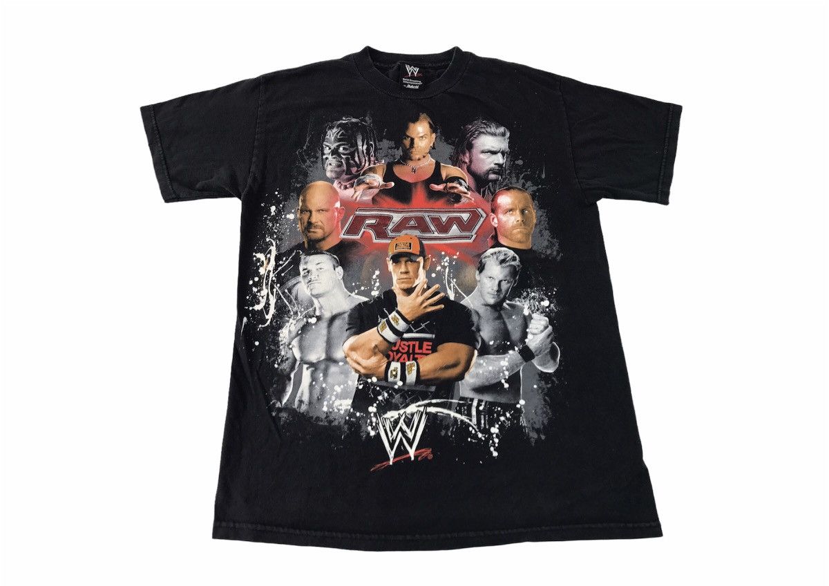Streetwear × Wwe × Wwf WWE Raw Flagship Professional Wrestling Big ...