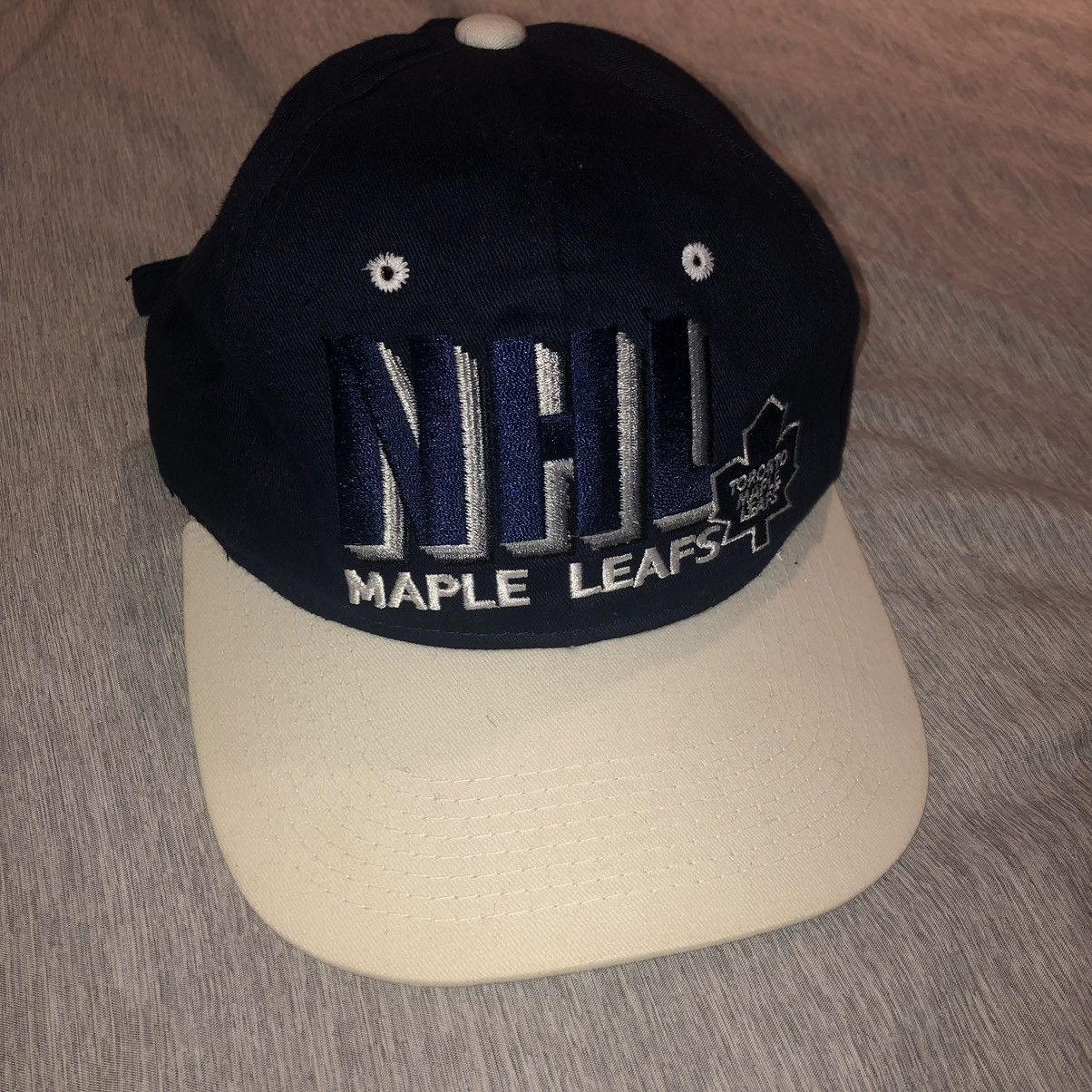 Vintage Toronto maple leafs vintage annco strapback 90s hat | Grailed