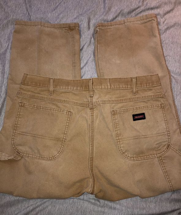 Dickies Super Faded Dickies Tan Carpenter Work Pants Grailed